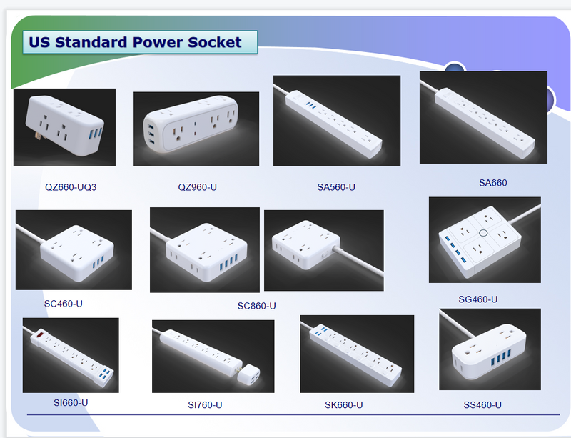 Customized 6-Position Lightning Protection Socket According to Us ...